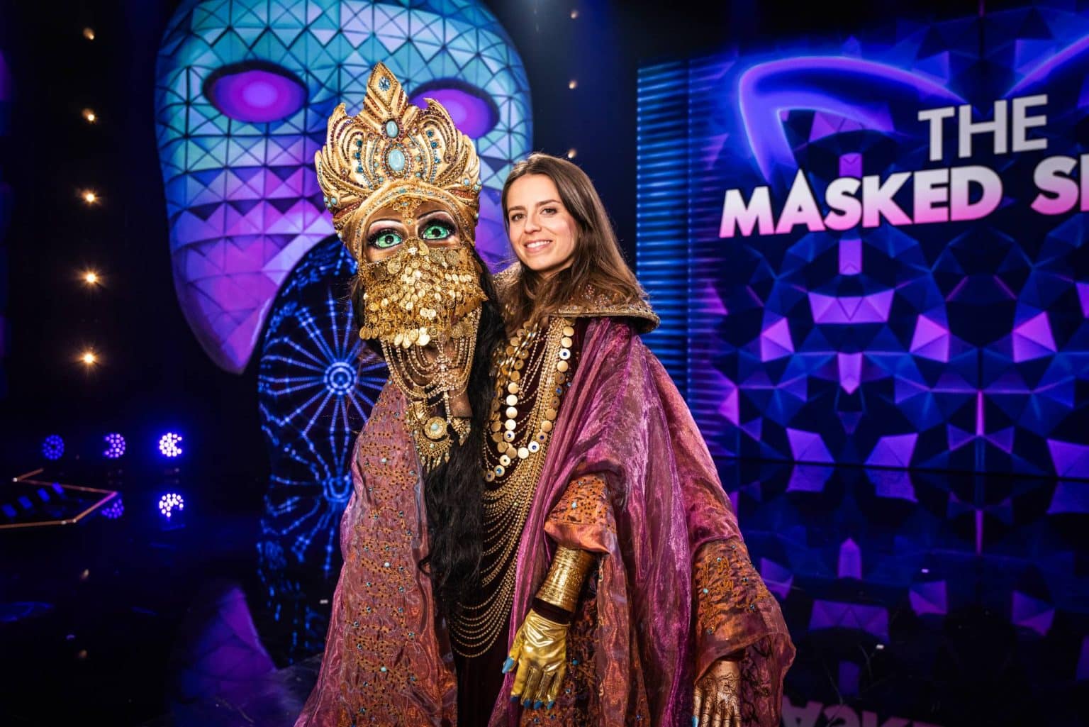 Lynn Van den Broeck ontmaskerd in The Masked Singer