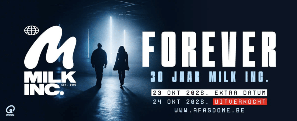Extra show voor Milk Inc. in AFAS Dome in 2026